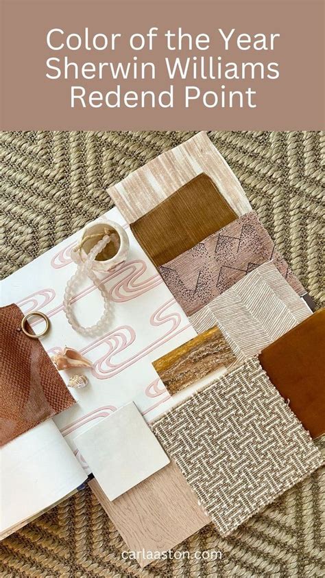Color Of The Year 2023 Sherwin Williams Redend Point DESIGNED In