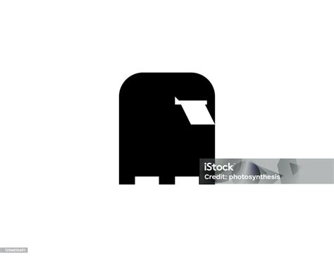 우체부 벡터 아이콘입니다 봉투 사서함 편지 평면 일러스트 기호가있는 격리 된 우체통 벡터 우편함에 대한 스톡 벡터 아트 및 기타