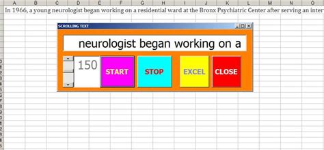 Scrolling Text On Userform Scrolling Text Text Excel Tutorials