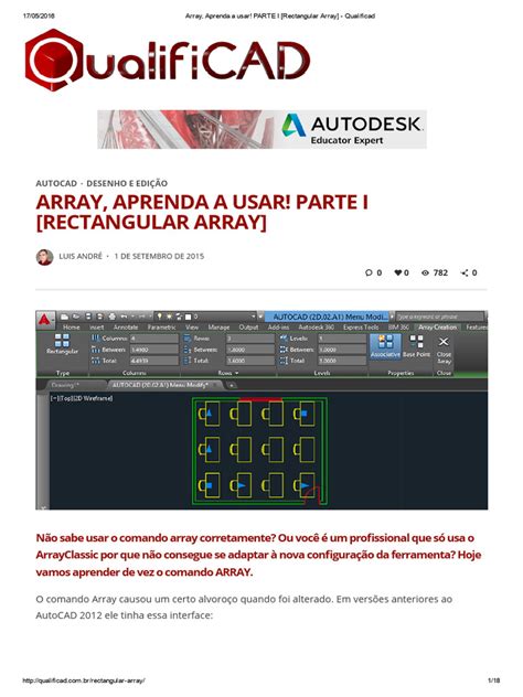 array aprenda a usar parte i pdf auto cad informática