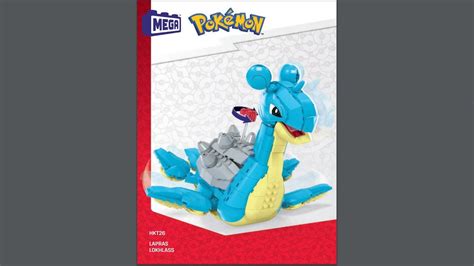 Lapras Instructions Pokémon Bloks Anleitung HKT26 MEGA