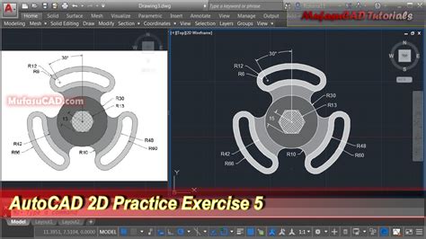Simple Autocad Exercises For Beginners Xsonarthat