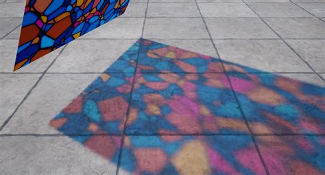 using colored translucent shadows in unreal engine unreal engine 5 5