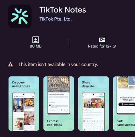 Tiktok تطلق تطبيق Notes لمنافسة انستقرام موقع هاشتاك