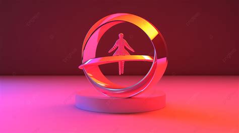 3d Rendering Of The Male And Female Symbol Background Sex Logo Sex Symbol Woman Symbol