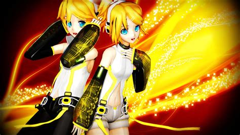 Mmd Rin And Len Append Hd Wallpaper Download By Randomanimeartist On