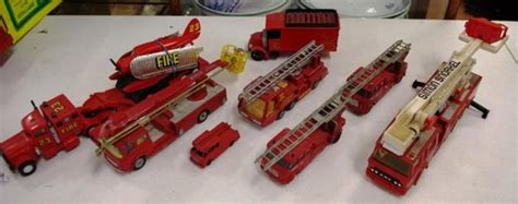 Vintage Matchbox Fire Truck Collection Branded Matchbox Toys And Models