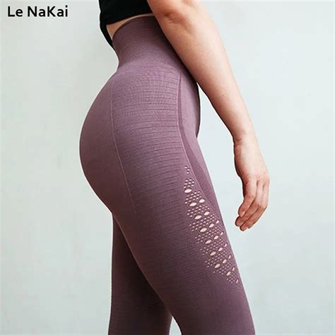 Energy Seamless Yoga Leggings High Waist Tummy Control Yoga Pants Workout Gym Leggings Fitness