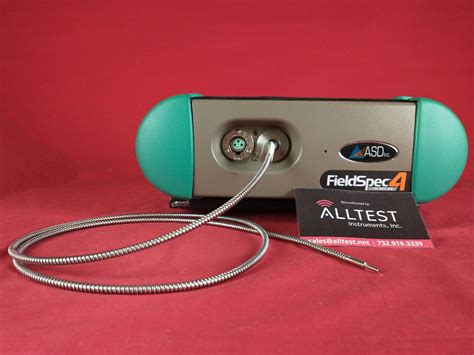 Fieldspec 4 Asd Inc Field Portable Spectroradiometer Alltest Instruments