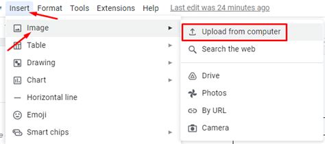 How To Add A Caption To An Image In Google Docs EASY SSP