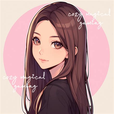 Twitch Icon Anime Streamer Art Twitch Profile Pic Streaming No