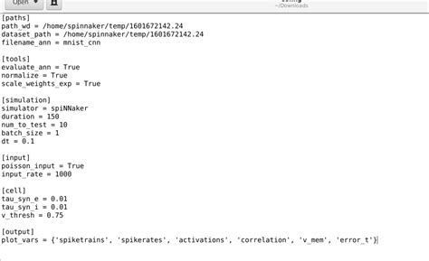 mnist spinnaker example · issue 67 · neuromorphicprocessorproject snn