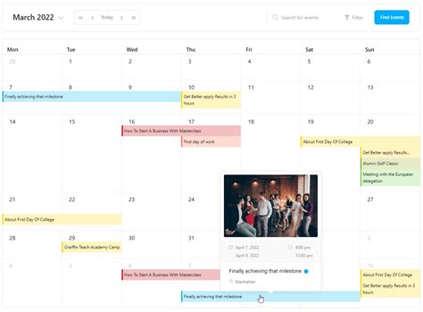 Best Event Calendar Plugins For Wordpress Athemes