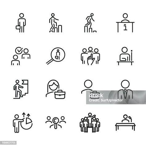 職業線圖示集向量圖形及更多一個人圖片 一個人 互聯網 人 Istock