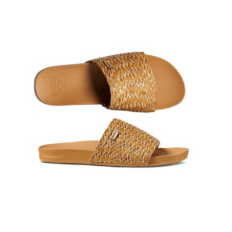 Reef Cushion Scout Braids Natural Thong On