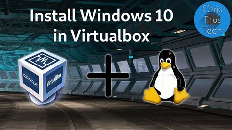 How To Install Windows 10 On Virtualbox In Linux Youtube