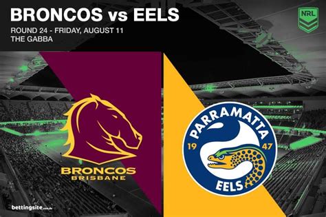 Brisbane Broncos V Parramatta Eels Nrl Tips And Odds Friday 118