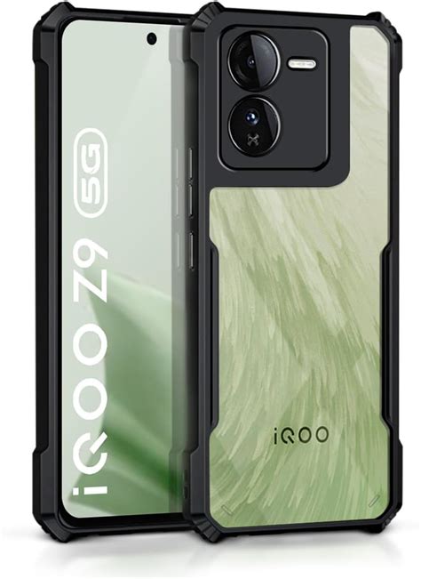 WOW IMAGINE Shock Proof Clear Back Case Mobile Cover For IQOO Z9 5G