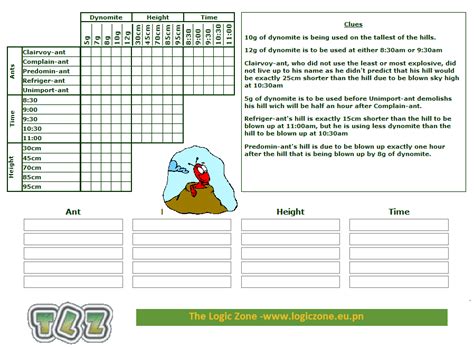 Create Your Own Logic Grid Puzzle Artofit