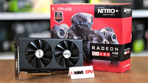 iHAVECPU - SAPPHIRE RX 480 OC NITRO 4GB DDR5 256 BIT ....