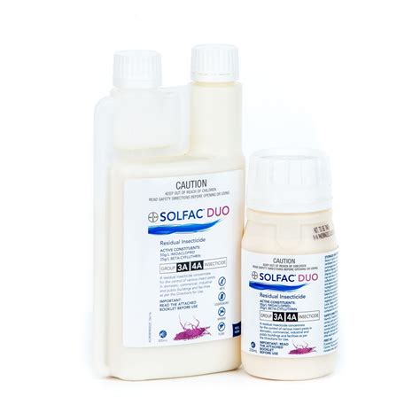 Solfac Duo Residual Insecticide Specialist Sales Envu