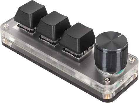 Amazon Key Mechanical Gaming Keyboard Programmable Mini Keypad With USB C Cable Single