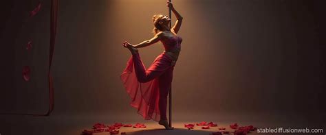 Genie Pole Dance Position Stable Diffusion Online