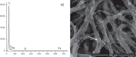 A Eds Microanalysis Of The Indicated Area In B Sem Bse Micrographs