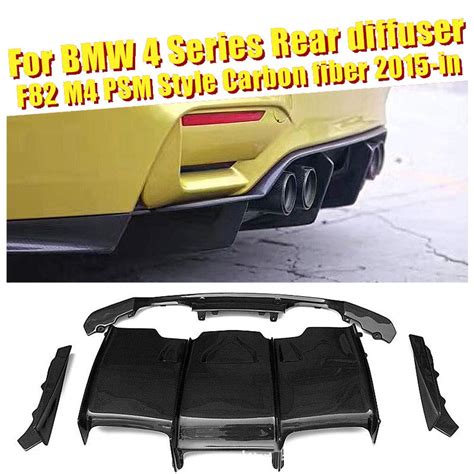 Buy Yyd Rear Diffuser Insertrear Bumper Diffuser For Bmw M4 F82 Psm