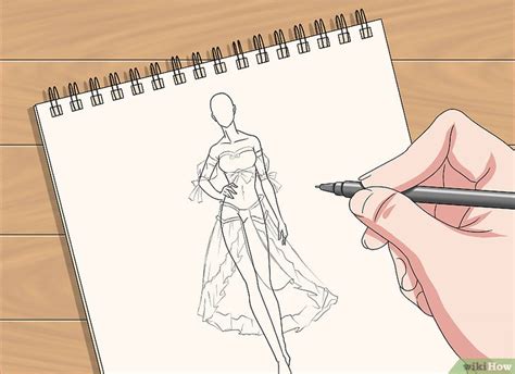 Cómo Hacer Un Cuaderno De Diseño De Modas 13 Pasos