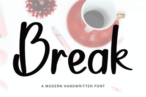 Break Font Font Canyon