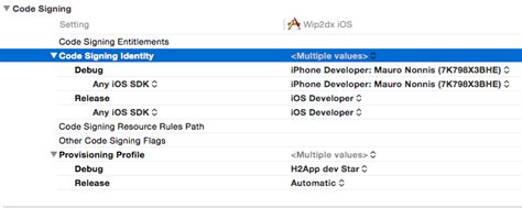 Iphone Ad Hoc Code Signing Not Allowed With Sdk Ios 84 Stack Overflow