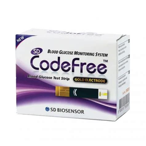 Sd Codefree Тест ленти за измерване на кръвна захар 2х25 бр • Цена