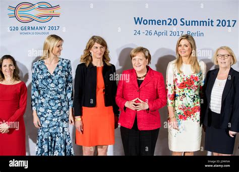 Berlin Germany 25th Apr 2017 Ivanka Trump Daughter And Consultant