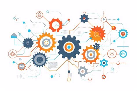 Illustrating The Intricate Gear System Showcasing The Interconnected