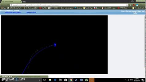 solar system in glowscript youtube