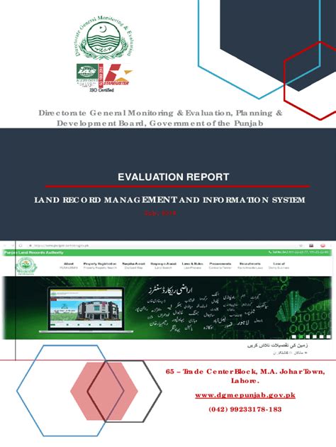 Fillable Online Directorate General Monitoring And Evaluation Pandd Board