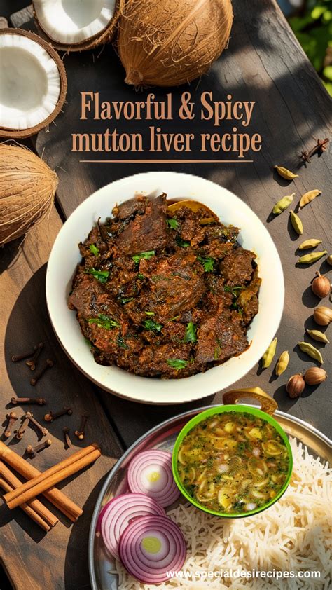 Mutton Liver Curry Mutton Recipes Specialdesirecipes Special Desi