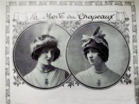 A la Recherche des Modes Perdues et Oubliées La Coiffure et les Modes
