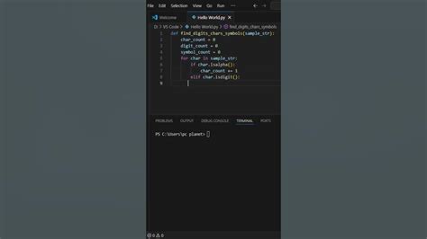 Python Masters Code For Count Letters Digits And Symbols In A String