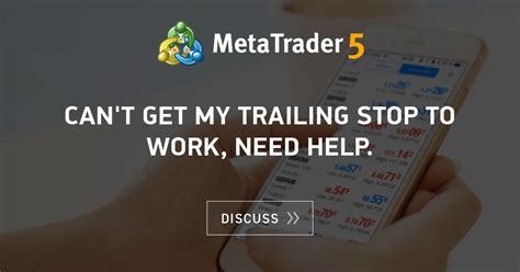Cant Get My Trailing Stop To Work Need Help Trailing Stop Mql4 And Metatrader 4 Mql4