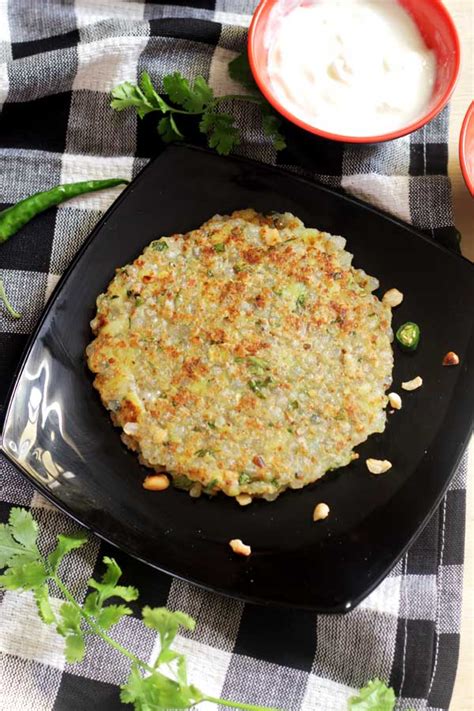 Sabudana Thalipeeth Sago Roti Recipe Udupi Recipes