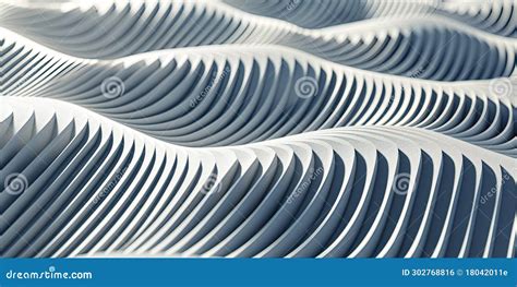 this monochromatic wave pattern provides a visual experience of rhythm