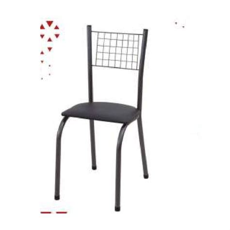 Conjunto Cadeiras Tubular Bella Cm Assento Preto Paonanda Tubulares Cestaplus Leroy Merlin