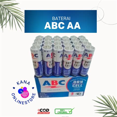 Jual Batu Baterai Abc Biru Aa Per Pcs Shopee Indonesia