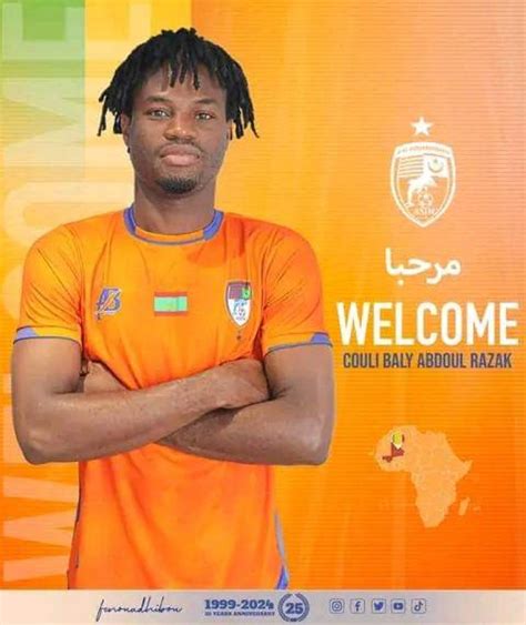 Transfert Abdoul Razack Coulibaly Débarque En Mauritanie Africafootunited