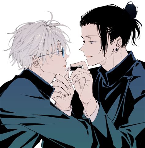 Gojou Satoru And Getou Suguru Jujutsu Kaisen Drawn By U R K G K Danbooru