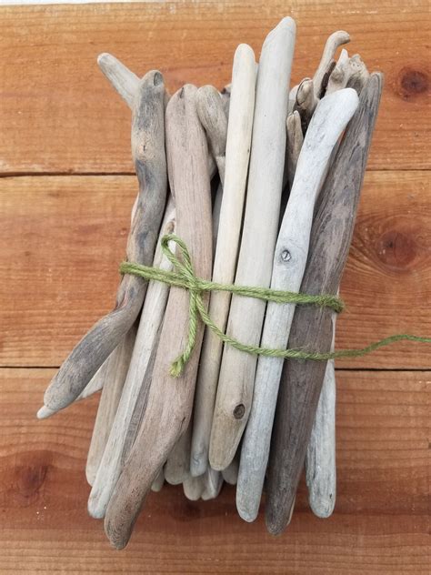 Beautiful Driftwood 35 Pieces Choose Your Length From 4 Etsy