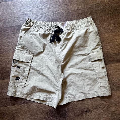 Nike Acg Mens Cargo Shorts Multiple Pockets Elastic Depop