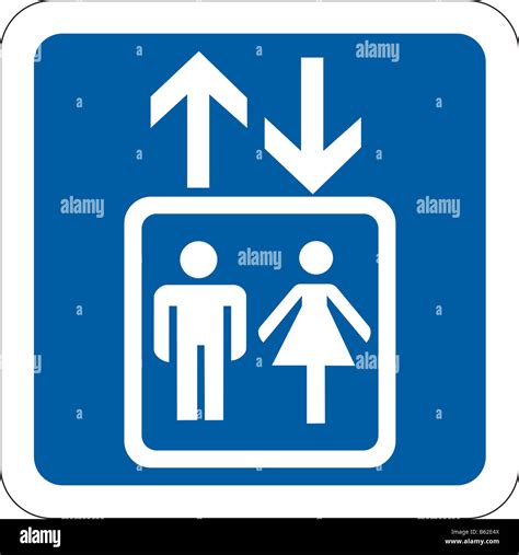 Men Women Bathroom Toilet Door Sign Stock Photo Alamy